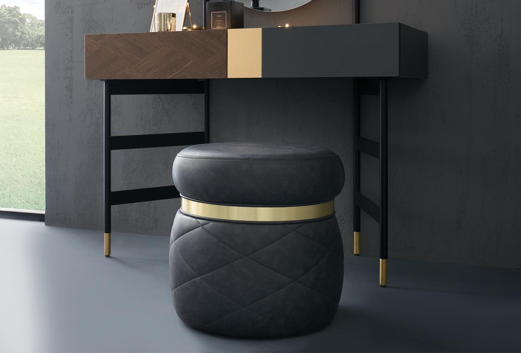 DORIAN VANITY TABLE OTTOMAN | ENZA HOME AUSTRALIA